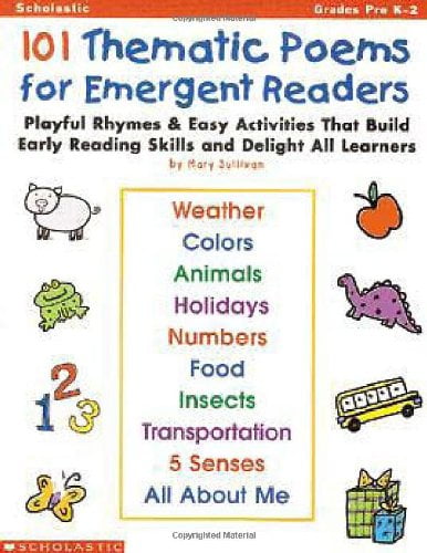 Pre-Owned 101 Thematic Poems for Emergent Readers: Playful Rhymes ...