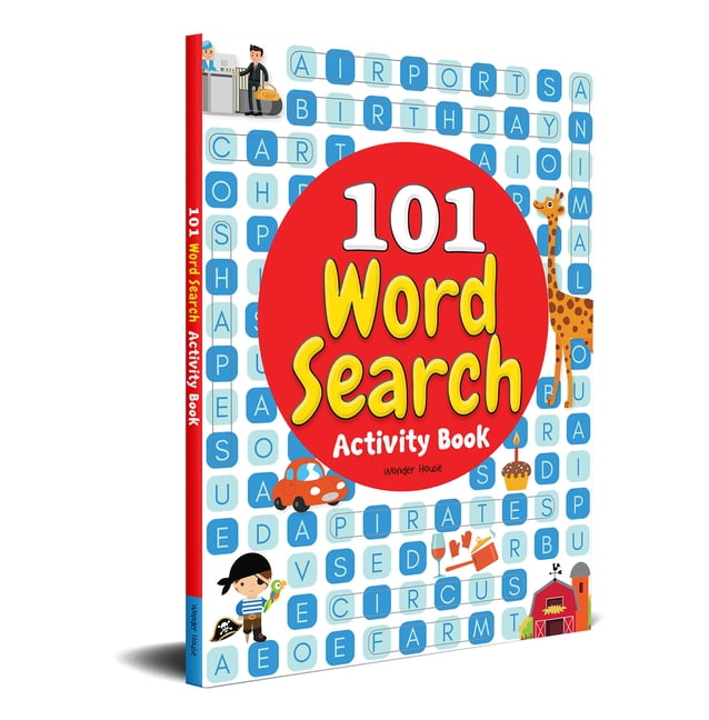 101 Word Search Activity Book: Large Grid Word Search Puzzles for Kids ...