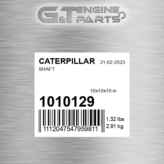 1010129 SHAFT fits CATERPILLAR (New OEM) - Walmart.com