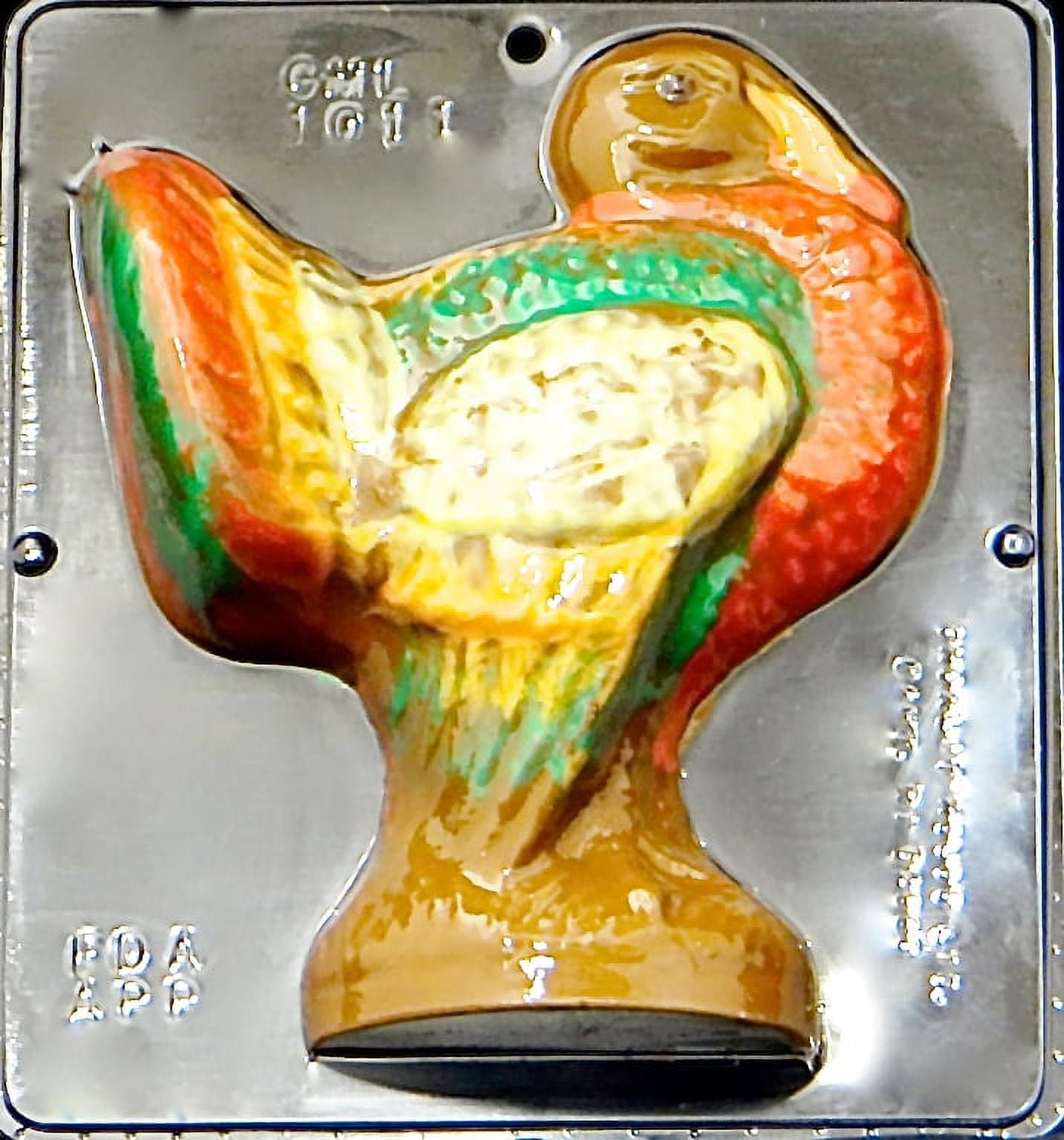 1011 8" Turkey facing "Right" Chocolate Candy Mold - Walmart.com