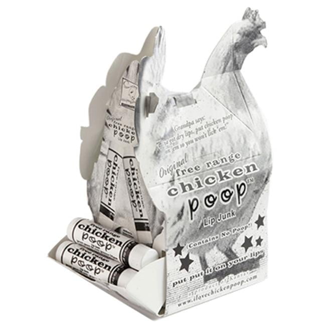1011 Chicken Poop Lip Junk Balm Display, Pack Of 24 - Walmart.com