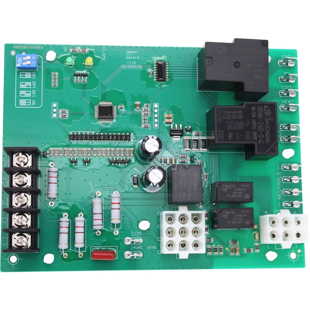 1012-83-9254A - ClimaTek Upgraded Furnace Control Circuit Board Fits ...
