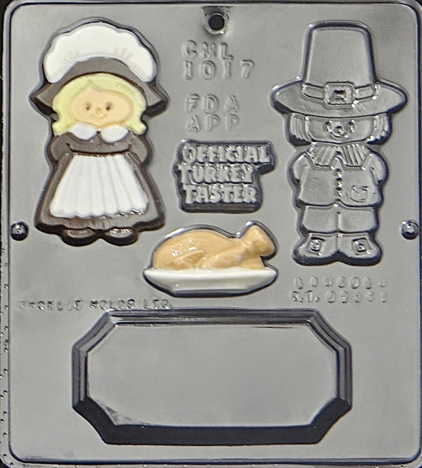 1017 Pilgrim Scene Chocolate Candy Mold - Walmart.com
