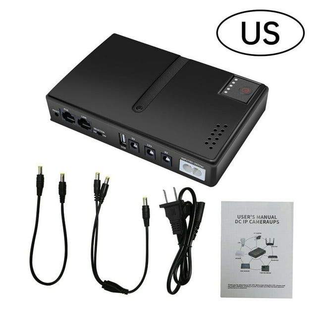 1018L 5V 9V 12V Backup Dc Ups Uninterruptible Power Supply for Wifi ...