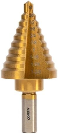10194A Titanium Step Drill Bit, Alloy- Bit, Hole Expander for and , 10 ...