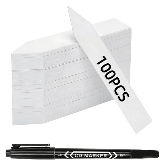101pcs Water Resistant Plant Markers Labels And Writing Tool Set For ...