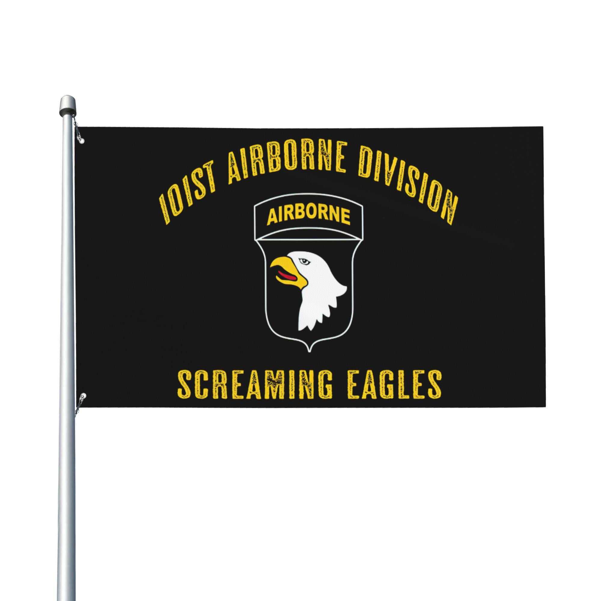 101st Airborne Division Screaming Eagles Flag Outdoor Decorative Flag ...