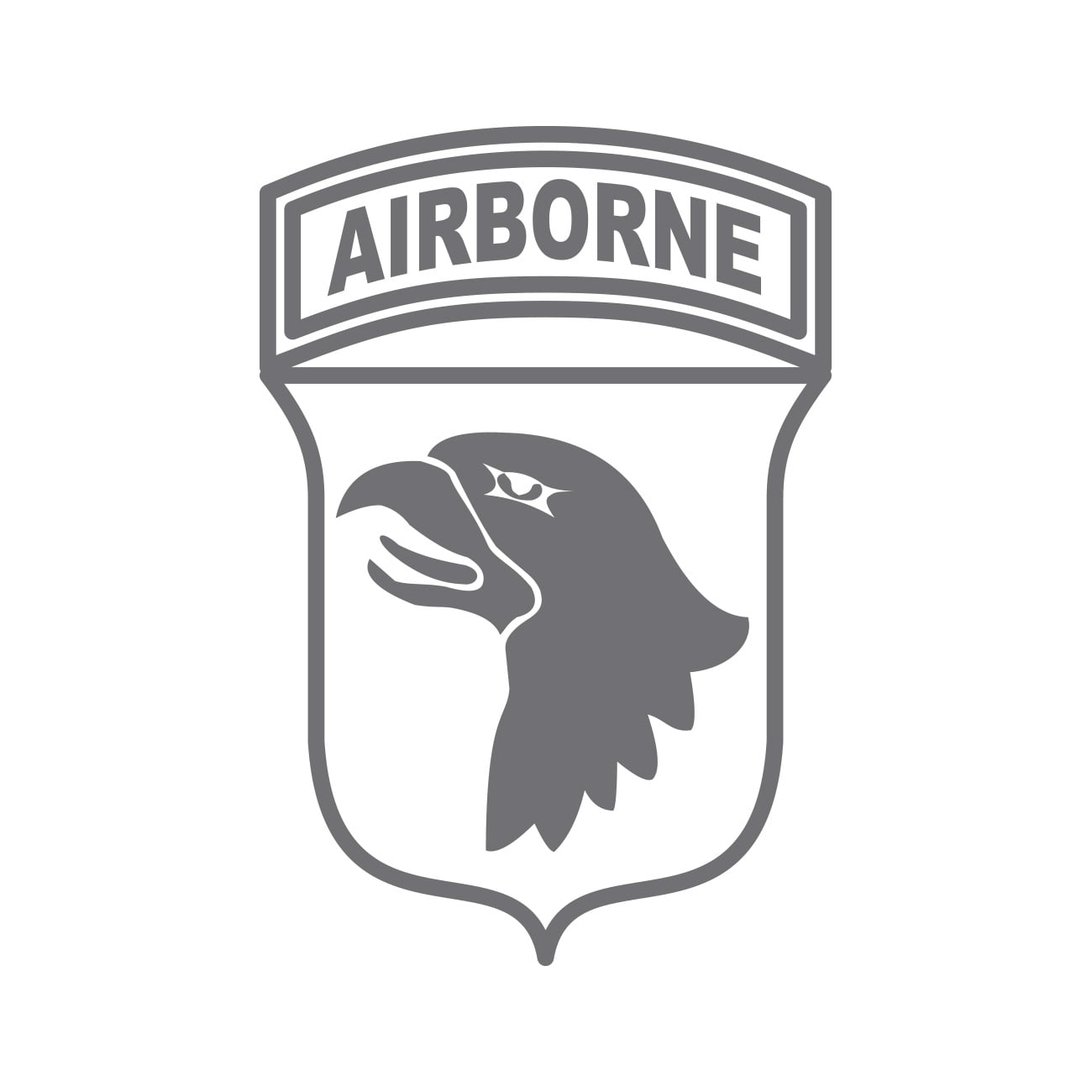 101st Airborne Division Sticker Decal Die Cut - Self Adhesive Vinyl ...