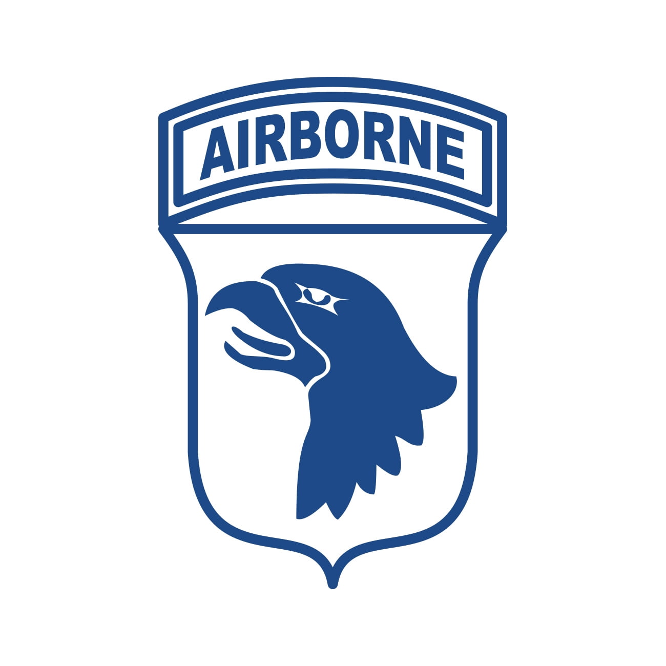 101st Airborne Division Sticker Decal Die Cut - Self Adhesive Vinyl - Weatherproof - Made in USA ...