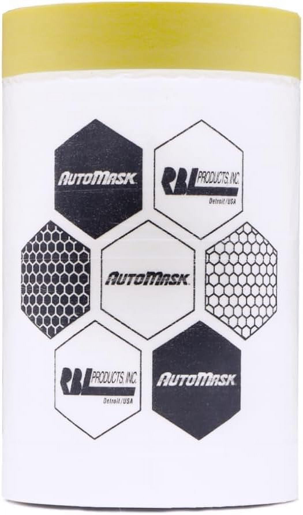 102 AutoMask 21” x 115’ Refill Roll – Pre-Taped, Lint-Free, Waterproof ...