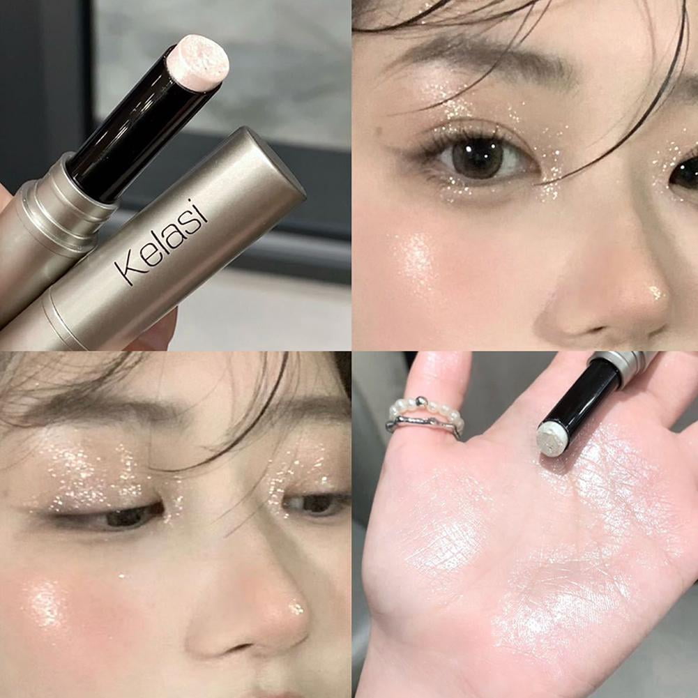 102# Silver Pearlescent Kelasi Kelas Jelly Shining Brightening Stick ...