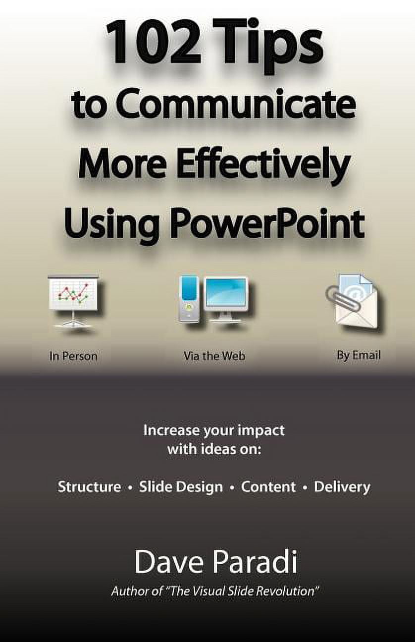 102 Tips to Communicate More Effectively Using PowerPoint - Walmart.com