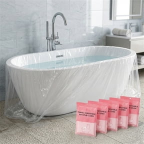 Disposable Bathtub Liners and Shower Curtains for Bathroom Protection