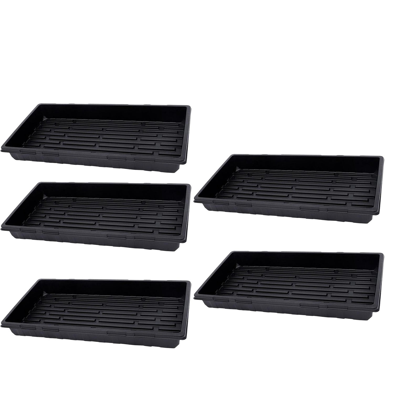 1020 Starting Trays, Heavy-Duty Reusable Nursery Trays for Microgreens ...