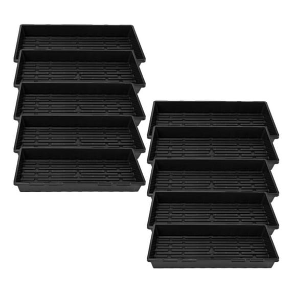 1020 Trays - Extra Strength No Holes, 10 Pack, for Propagation Seed ...