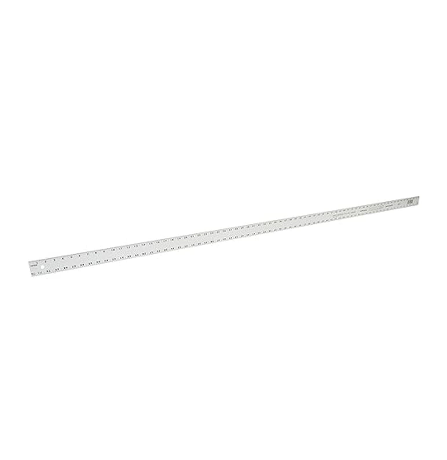 Unbranded Aluminum Straight Edge Ruler with Metric and Standard ...