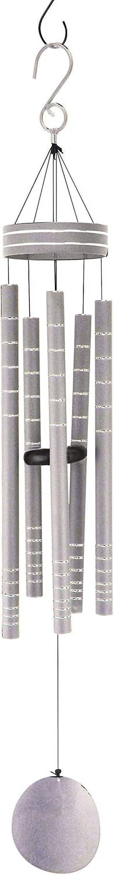 10214 Aluminum Wind Chime, 40-Inches, Silver & Grey - Walmart.com
