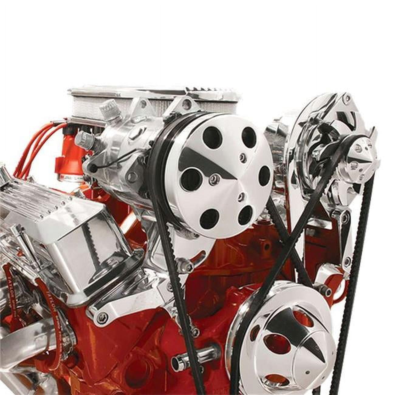 10221 AC Compressor Brackets Passenger Side Hi Mount for Small Block ...