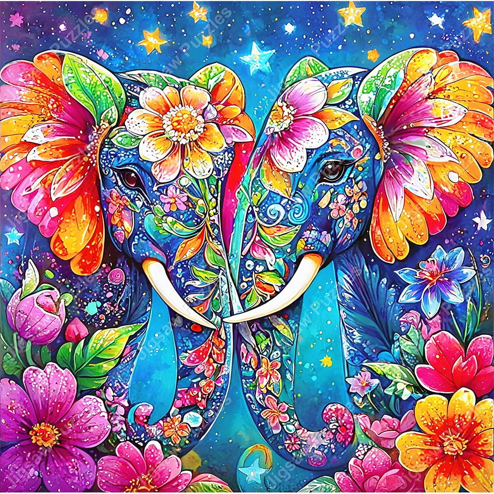 1024Pieces, Jigsaw puzzles,Family Fun Adult Puzzle,Big size Decor, wall decor Portable Cuboid ...