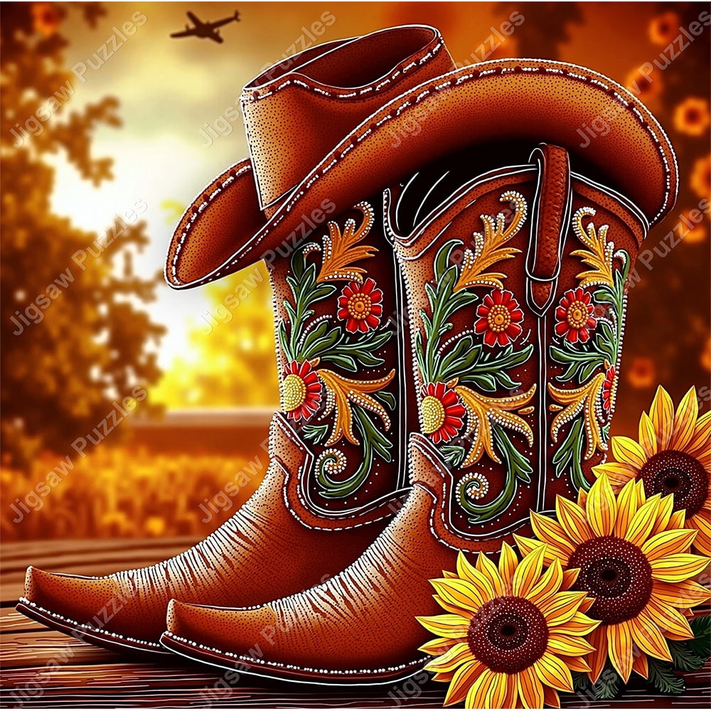 1024Pieces, Jigsaw puzzles,Family Fun Adult Puzzle,Big size Decor, wall decor Portable Cuboid ...