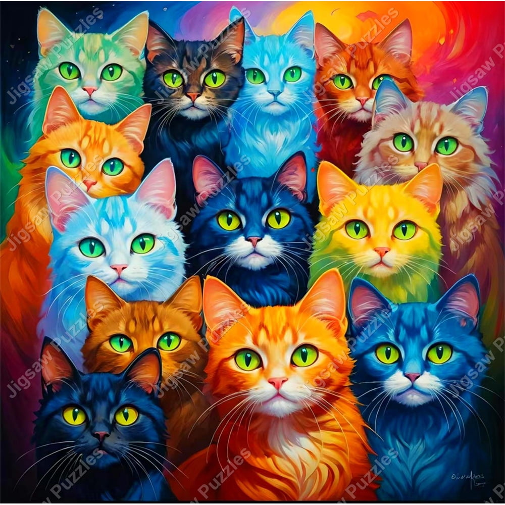 1024Pieces, Jigsaw puzzles,Family Fun Adult Puzzle,Big size Decor, wall ...