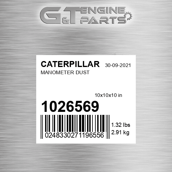1026569 MANOMETER DUST fits CATERPILLAR (New OEM) - Walmart.com