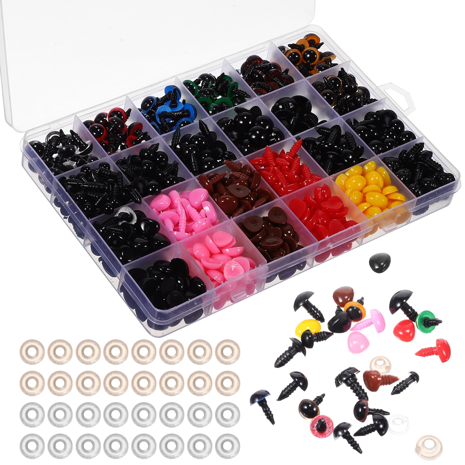 1028 Pcs Safety Eyes Crochet Eyes Small Crochet Safety Eyes Crochet ...