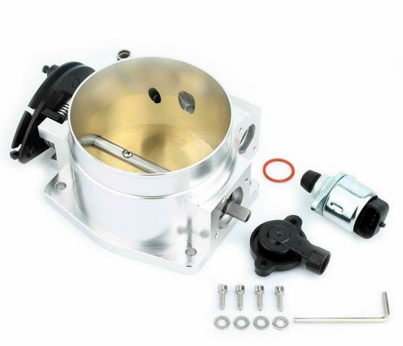 102mm Aluminum Intake Manifold Throttle Body + TPS + IAC For LS1 LS2 ...