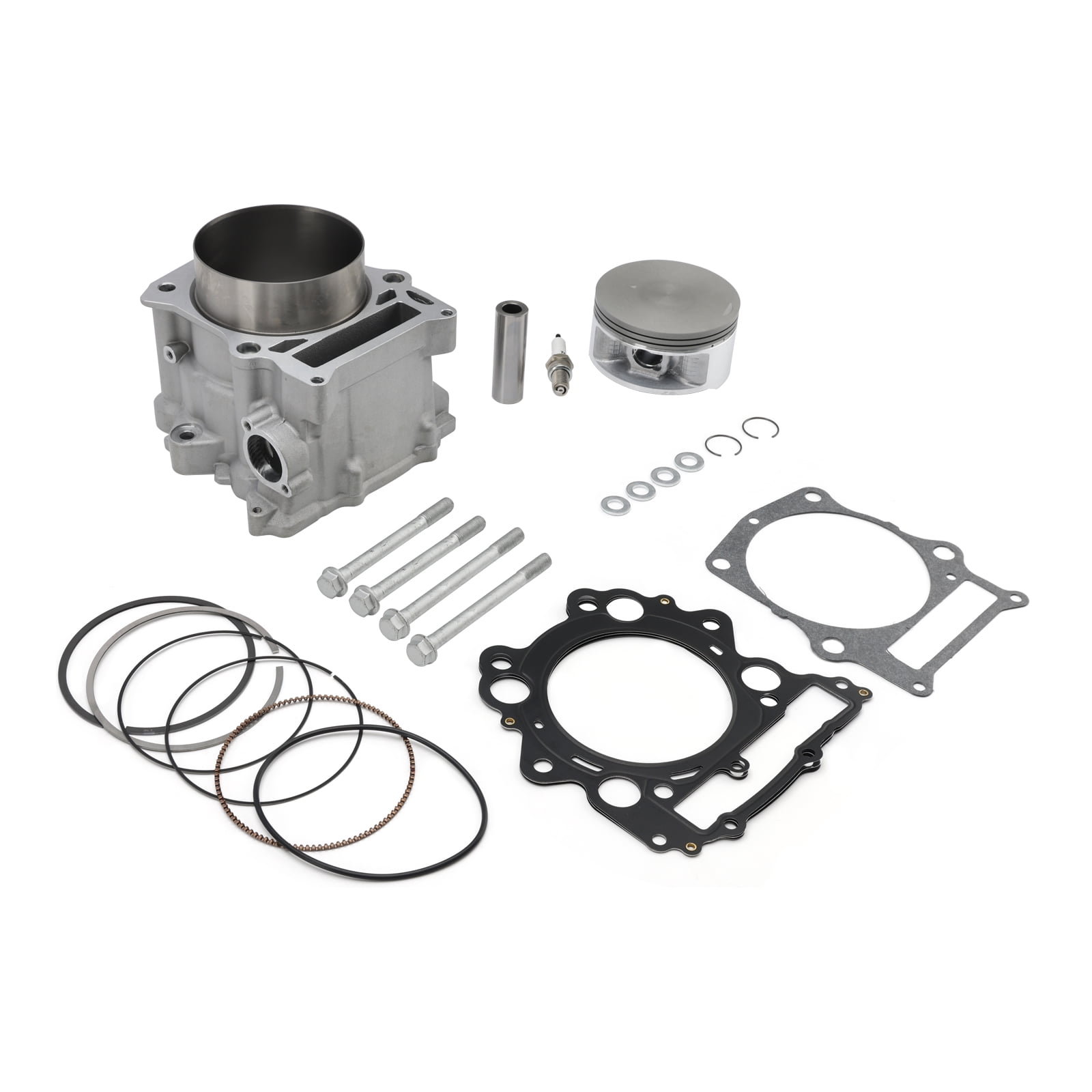 102mm Big Bore Kit 686 Cylinder Top End Rebuild For Yamaha Grizzly YFM ...