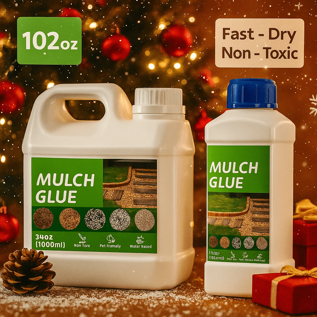 102oz/1500G Mulch Glue for Landscaping, Strong Mulch Gravel Glue, High ...