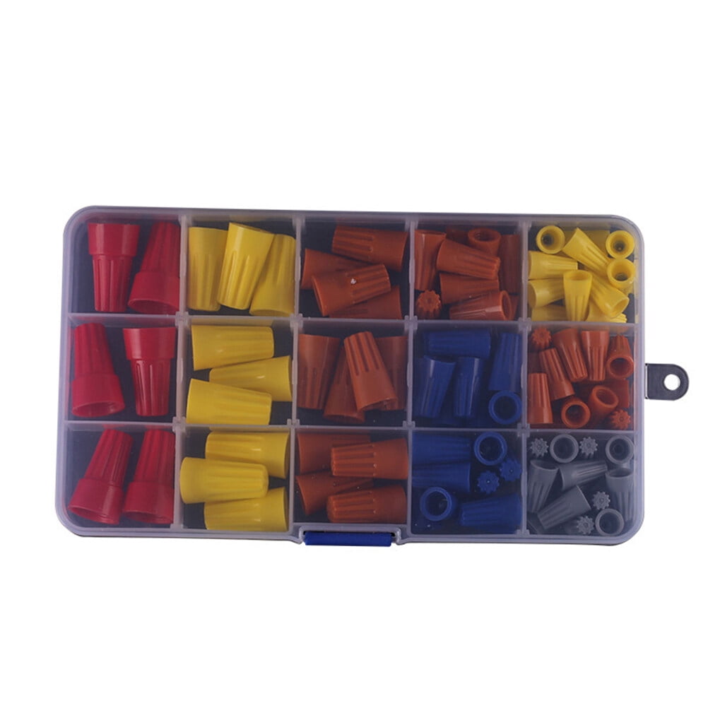 102pcs Spike Rotating Wire Closed Terminal Lugs Press Line Screw-type ...