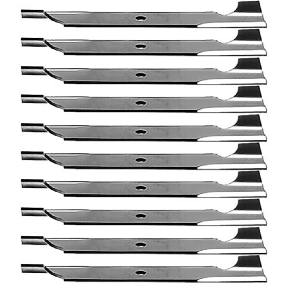 103-6383 Qty 10: High Lift Notched Mower Blade Fits Exmark CT Front ...