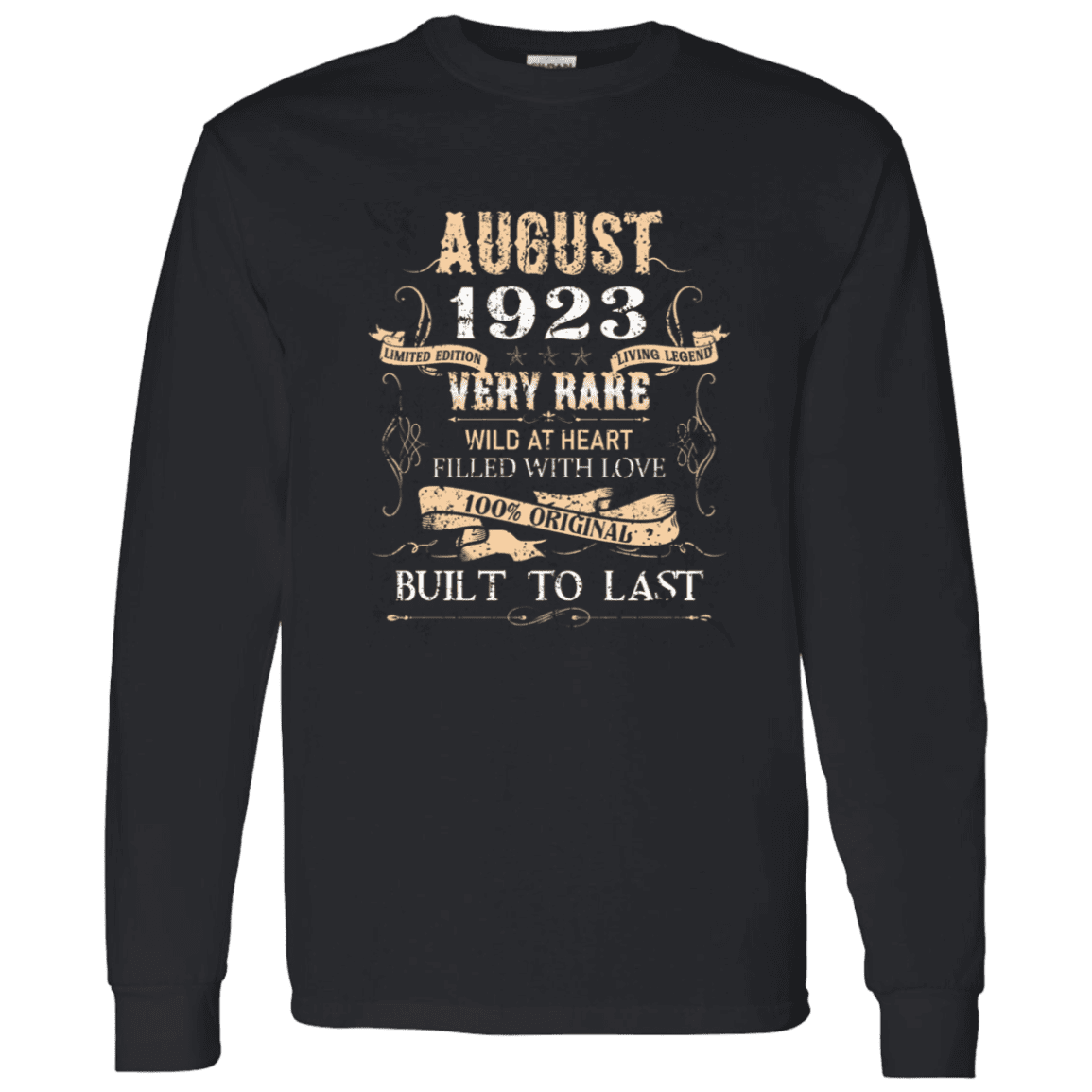 103 Years Old 103Rd Birthday Legend Vintage August 1923 Bday Long ...
