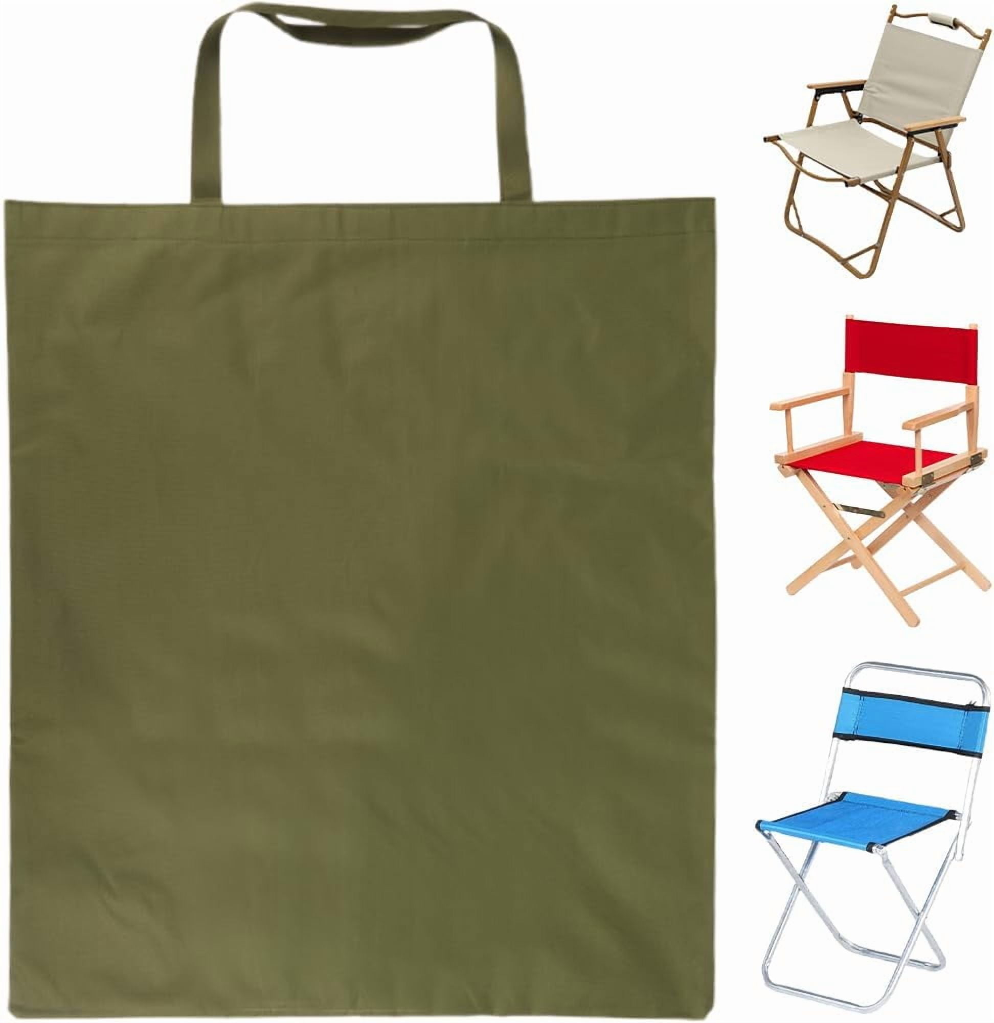 103 x 64.5cm Camping Folding Chair Carry Bag Green Portable Replacement ...