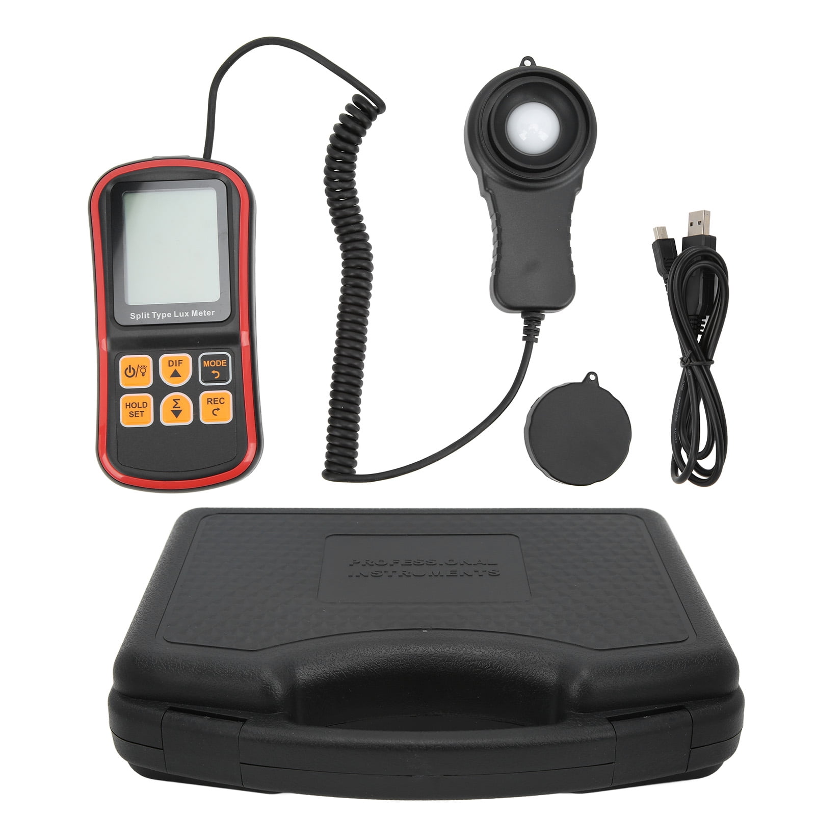 1030 Digital Light Meter with Temperature Measurement, Illuminance ...