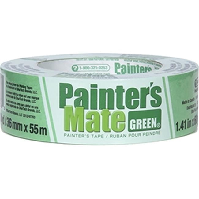 103365 2 in. x 60 Yard Painters Masking Tape - Mate Green - Walmart.com