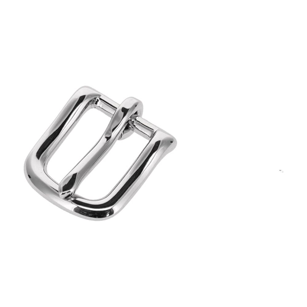 1035 Nickel Plate, Heel Bar Buckle, Solid Brass-LL - Walmart.com
