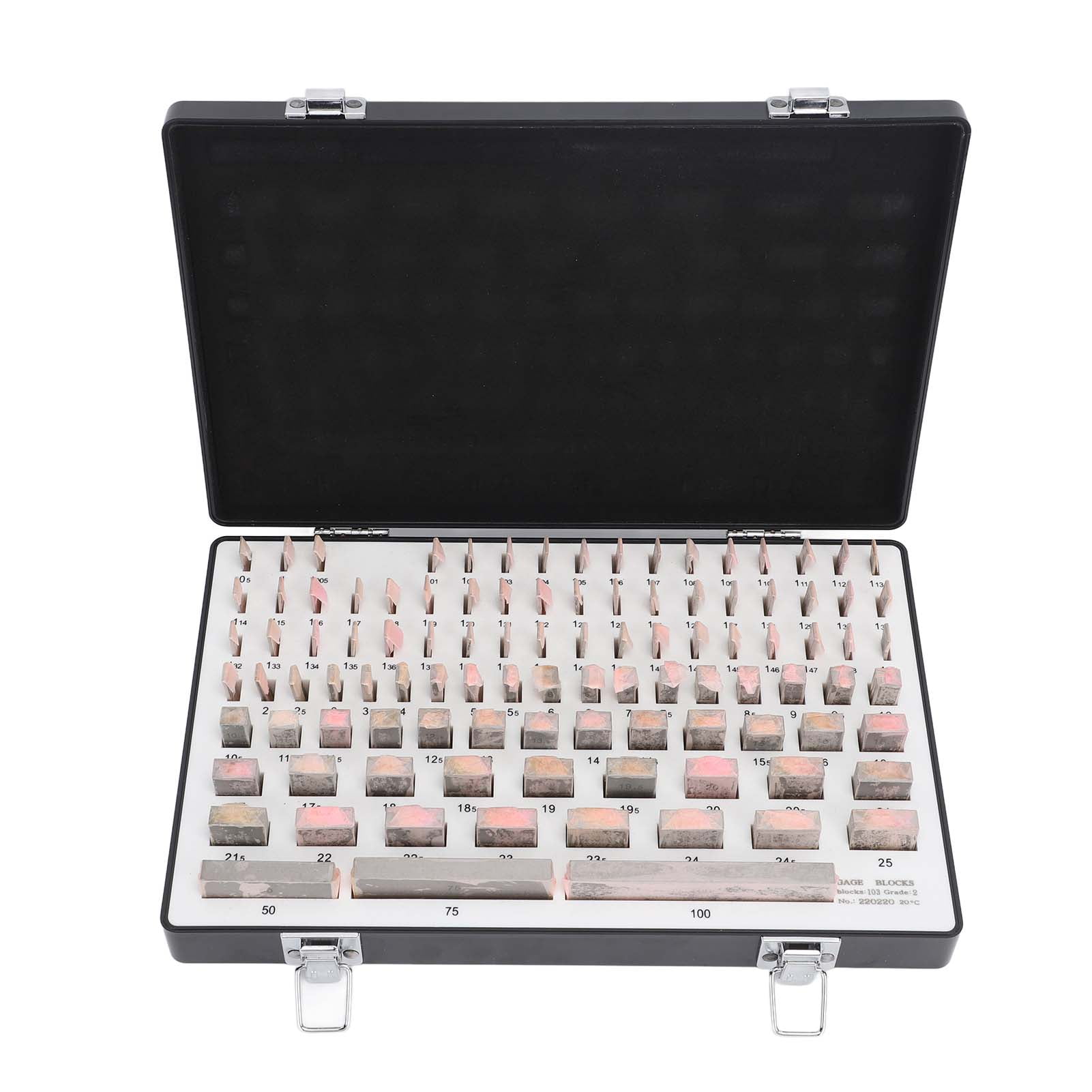 103Pcs Steel Gauge Block Set Calibration Blocks with Case Ultra High ...