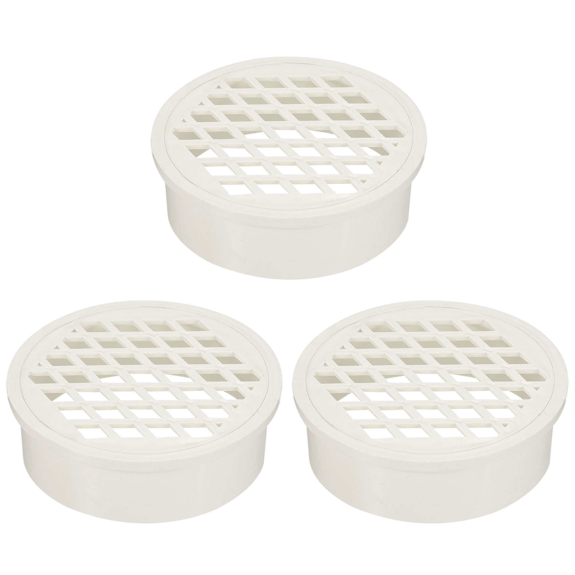 103mm OD PVC Grid Split Cover Strainer Straight Insert Floor Drain ...