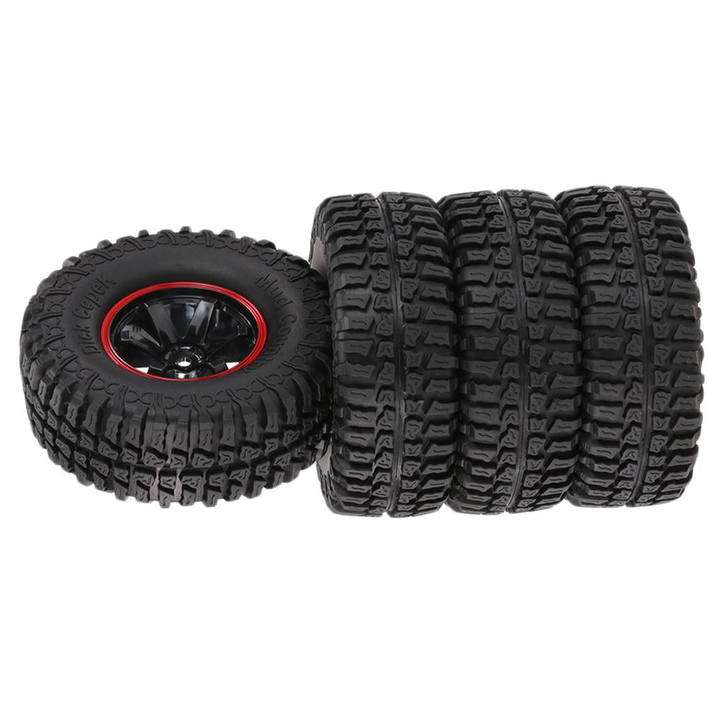 103mm RC Rock Crawler Tires with Foam Inserts, Super Soft Rubber, High ...