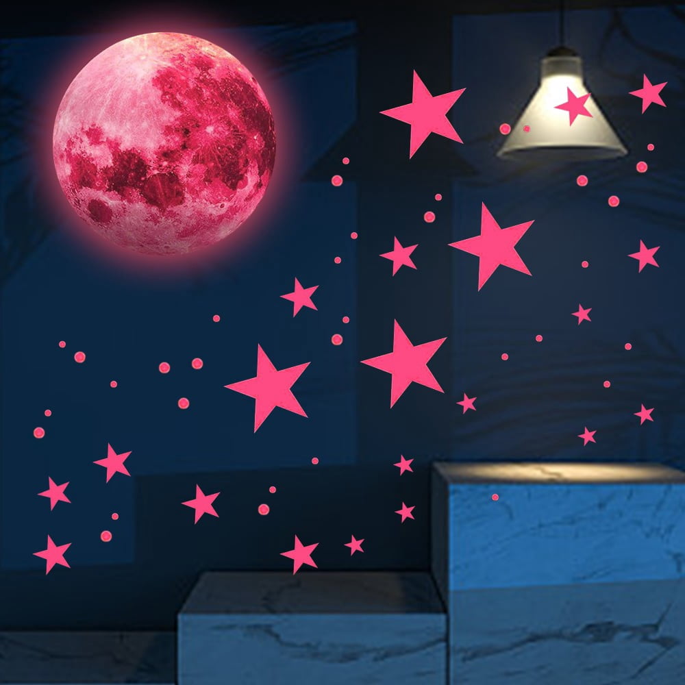 103pcs Glow In The Dark Stars, For Ceiling, Glowing In The Dark Stars ...