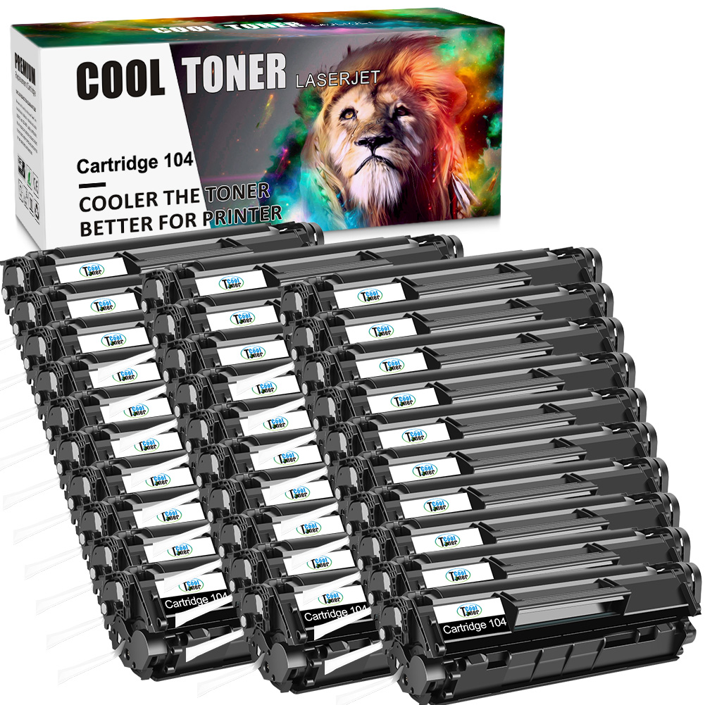 104 Black Toner Cartridge Compatible for Canon Cartridge 104 CRG104 CGR ...