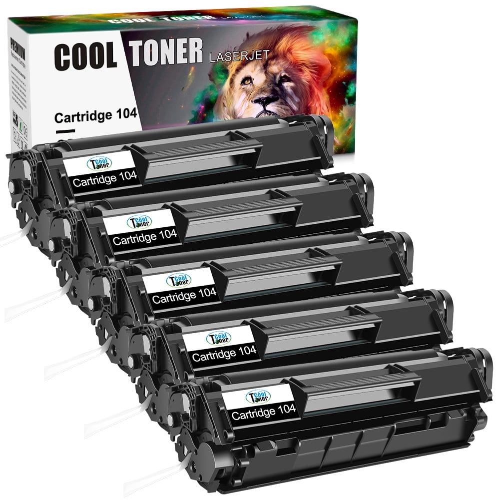 104 Black Toner Cartridge Compatible for Canon Cartridge 104 CRG104 CGR ...
