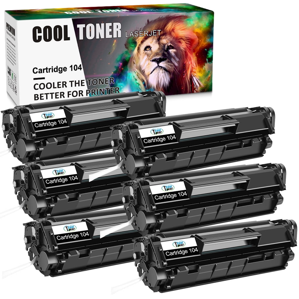 104 Black Toner Cartridge Compatible for Canon Cartridge 104 CRG104 CGR ...