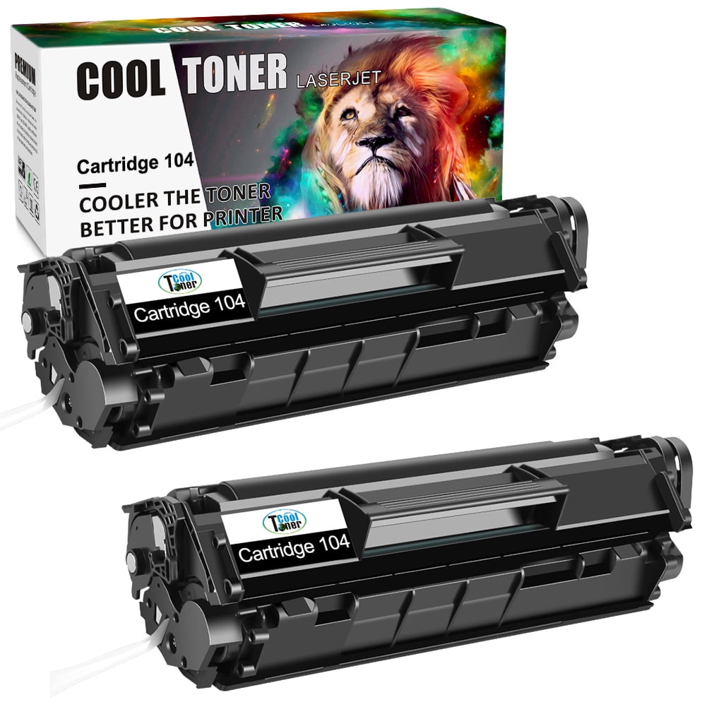 104 Black Toner Cartridge Compatible for Canon Cartridge 104 CRG104 CGR ...