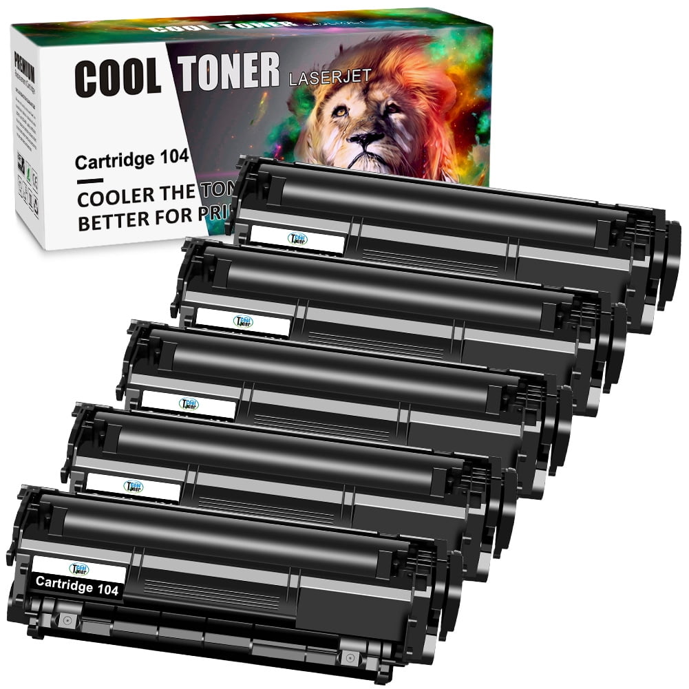 104 Black Toner Cartridge Compatible for Canon Cartridge 104 CRG104 CGR ...