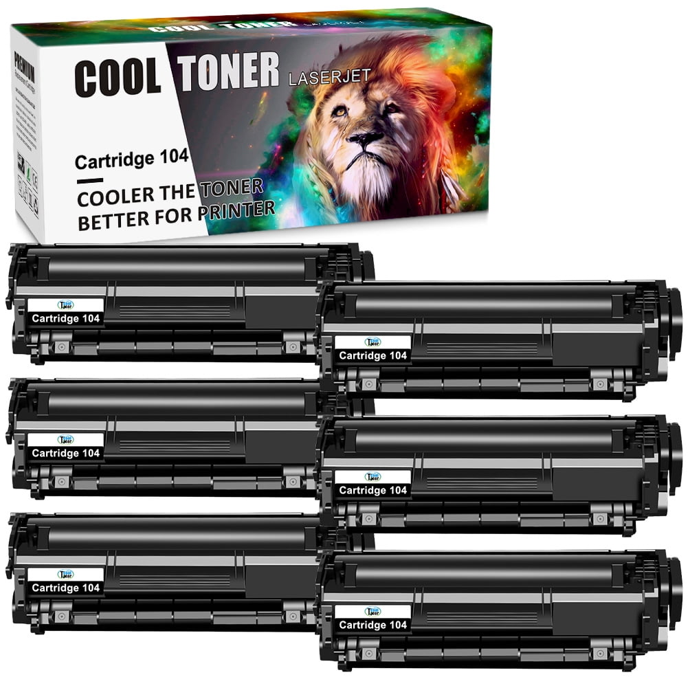104 Black Toner Cartridge Compatible for Canon Cartridge 104 CRG104 CGR ...