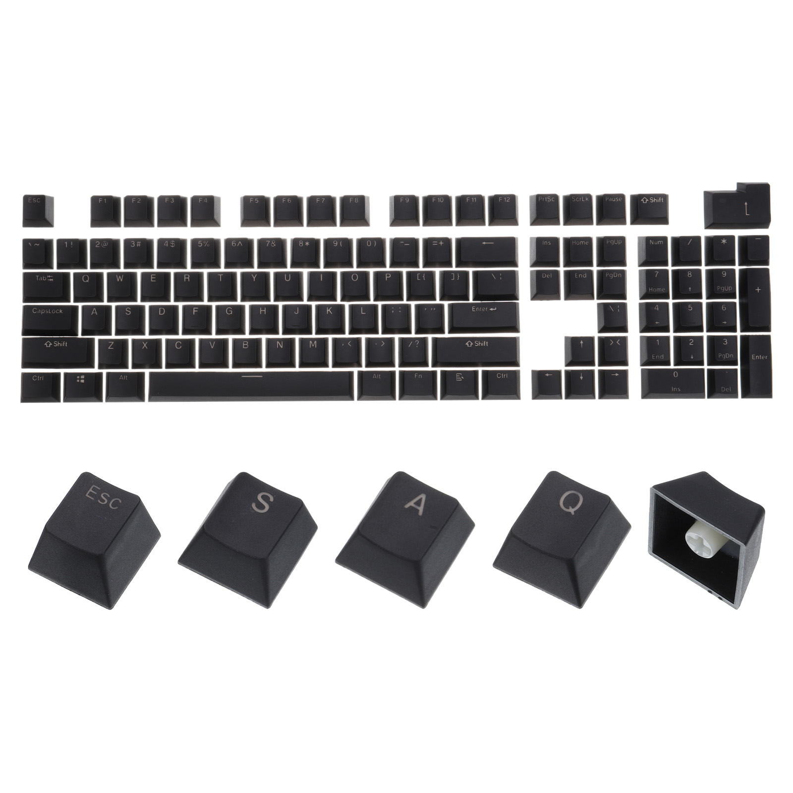 104 Key PBT Keycap Set OEM Profile 60% for 61/68/87/98/100/104 Keys ...