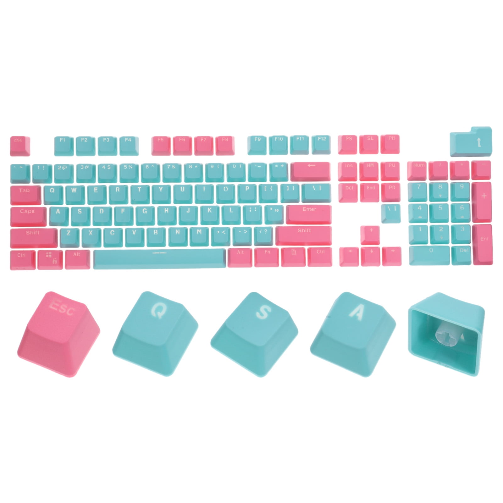 104 Key PBT Keycap Set OEM Profile 60% for 61/68/87/98/100/104 Keys ...