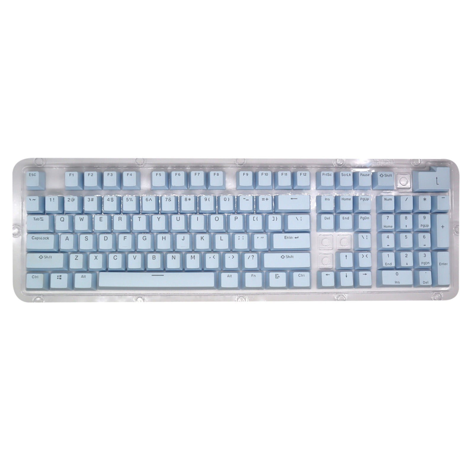 104 Keys Colorful Backlit Gaming Mechanical Keycap Replacement Set,OEM ...